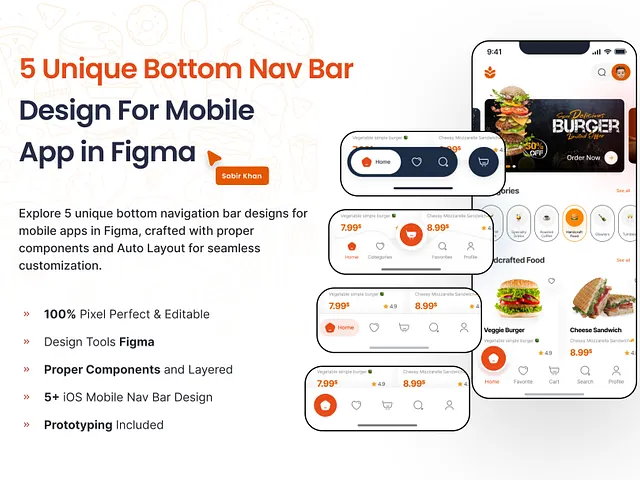Browse thousands of Mobile Navbar images for design inspiration | Dribbble
