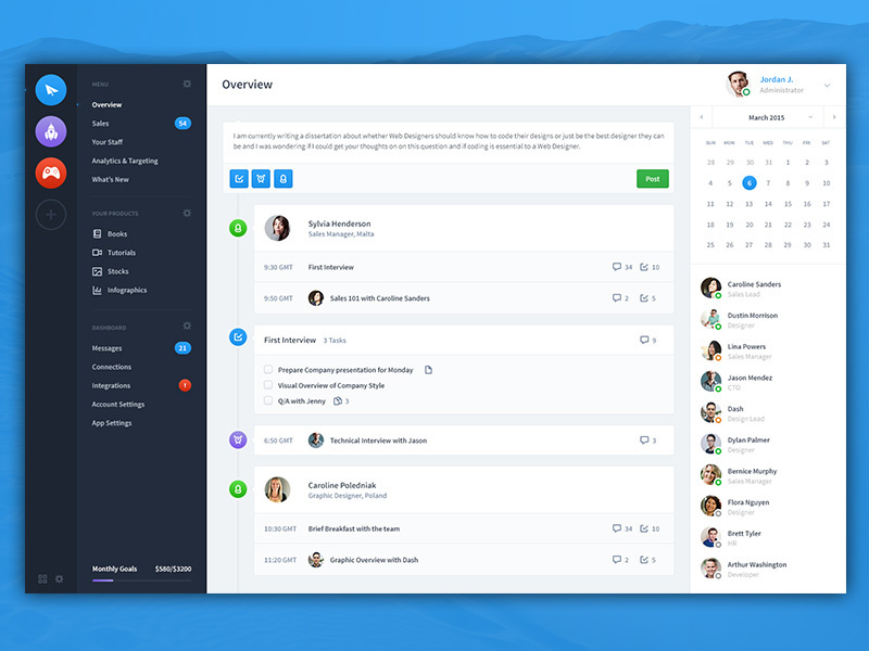 Hierarchical UI by Lorenz Merdian | Dribbble