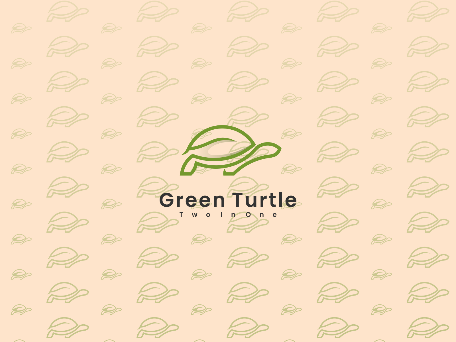 Green Turtle Logo by farsad_graphic on Dribbble