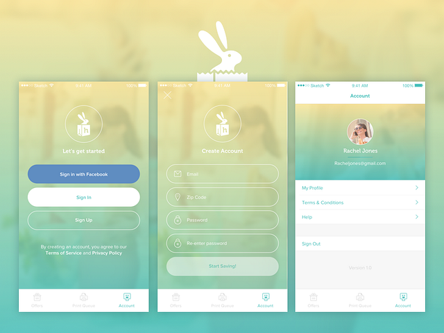 Hopster Account Flow by Javon Greaves for CLARUS on Dribbble