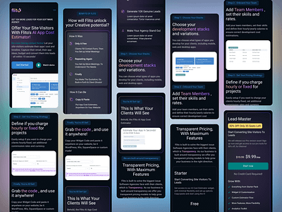 Flito- Saas Responsive landing page Redesign by Ilias Miah on Dribbble