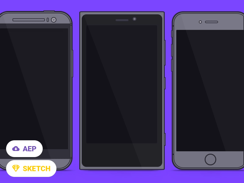 Mobile Loading Spinners Freebie by Adam Kalin for intent | IoT Agency ...