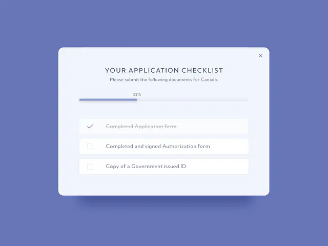 Browse thousands of Checklist UI images for design inspiration | Dribbble