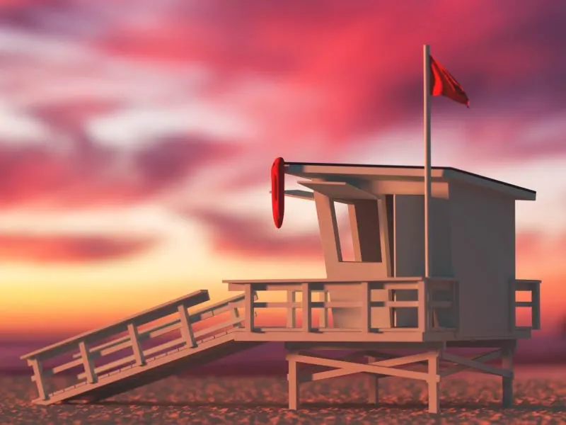 Lifeguard Station designs, themes, templates and downloadable graphic ...