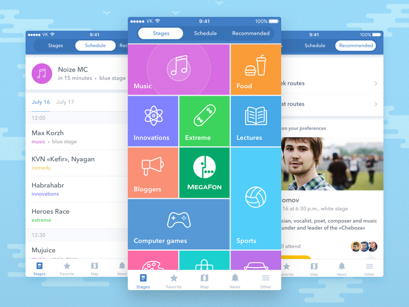 VK Fest by Ilya Grishin for VK on Dribbble