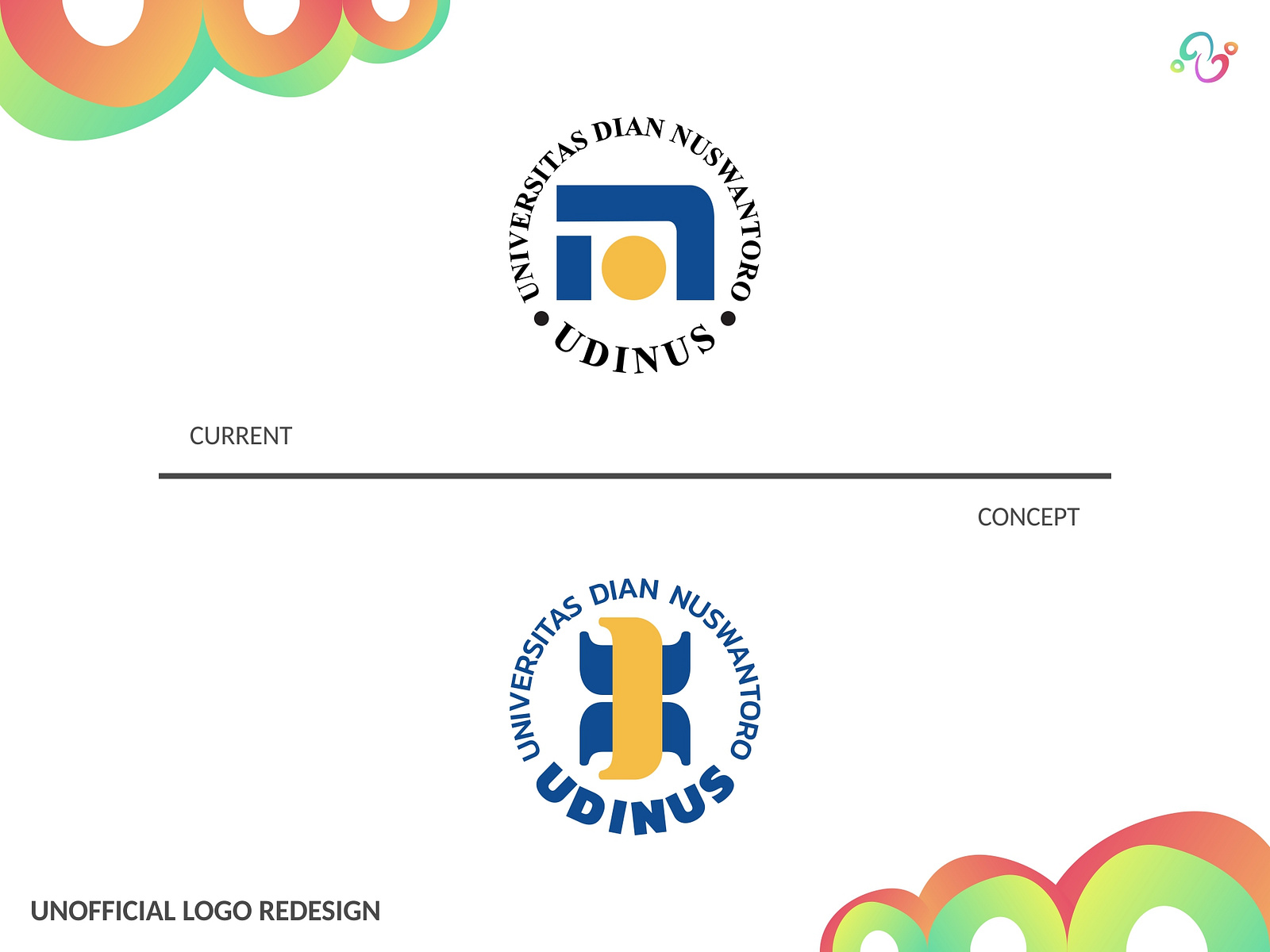 UDINUS Logo Redesign (UNOFFICIAL) by Zzoe Iggi on Dribbble