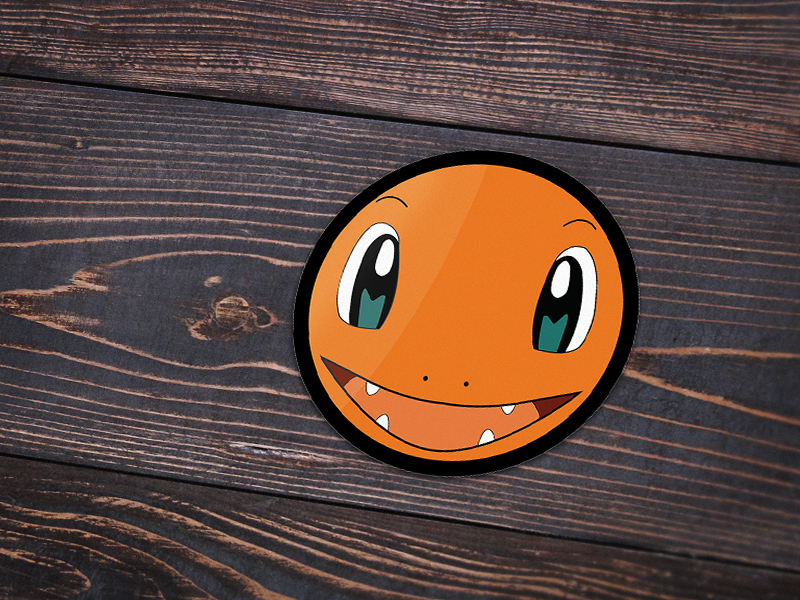 Pokemon Sticker Collection: #2 Charmander by Ayrton Ainley on Dribbble