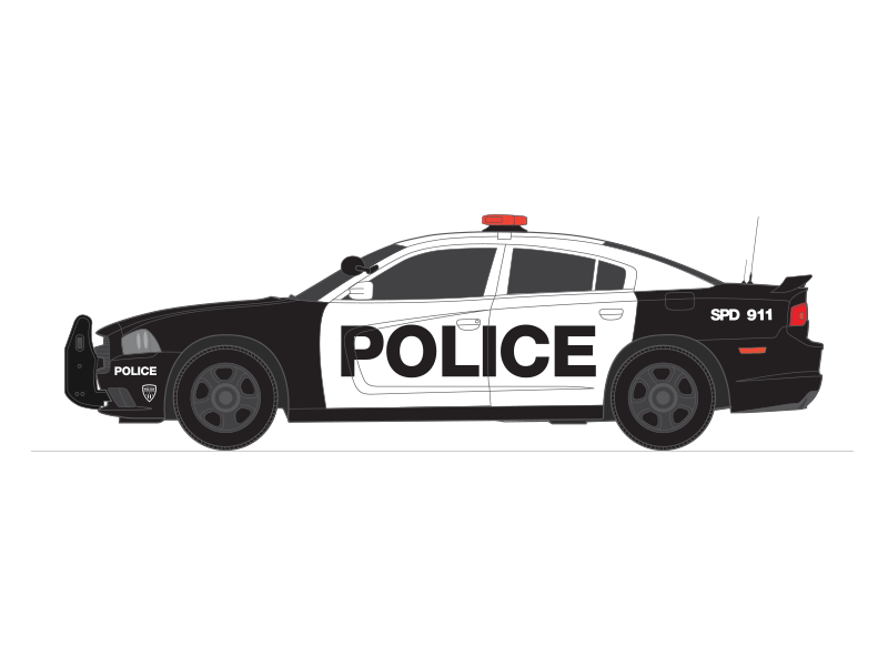 Animated Police Car Gif