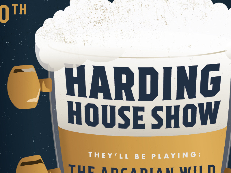 WIP show poster by Joseph Ernst on Dribbble