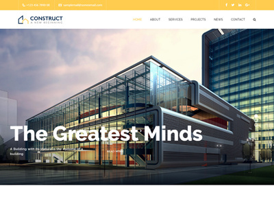 VEDA Construction Demo by WorldInspiration on Dribbble