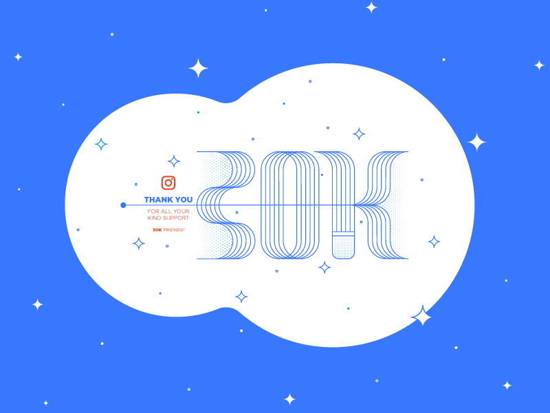 30k by Jeroen van Eerden on Dribbble