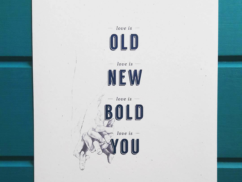 Playing with type by Katie Locke on Dribbble