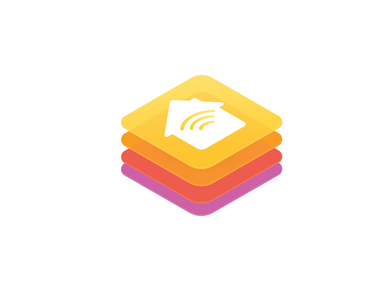 Redesign of Apple HomeKit icon by Alexander Shumikhin for Flatstudio on ...