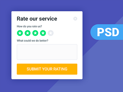 Rating Box: Free Download by Yourı Klijn 🙈 on Dribbble