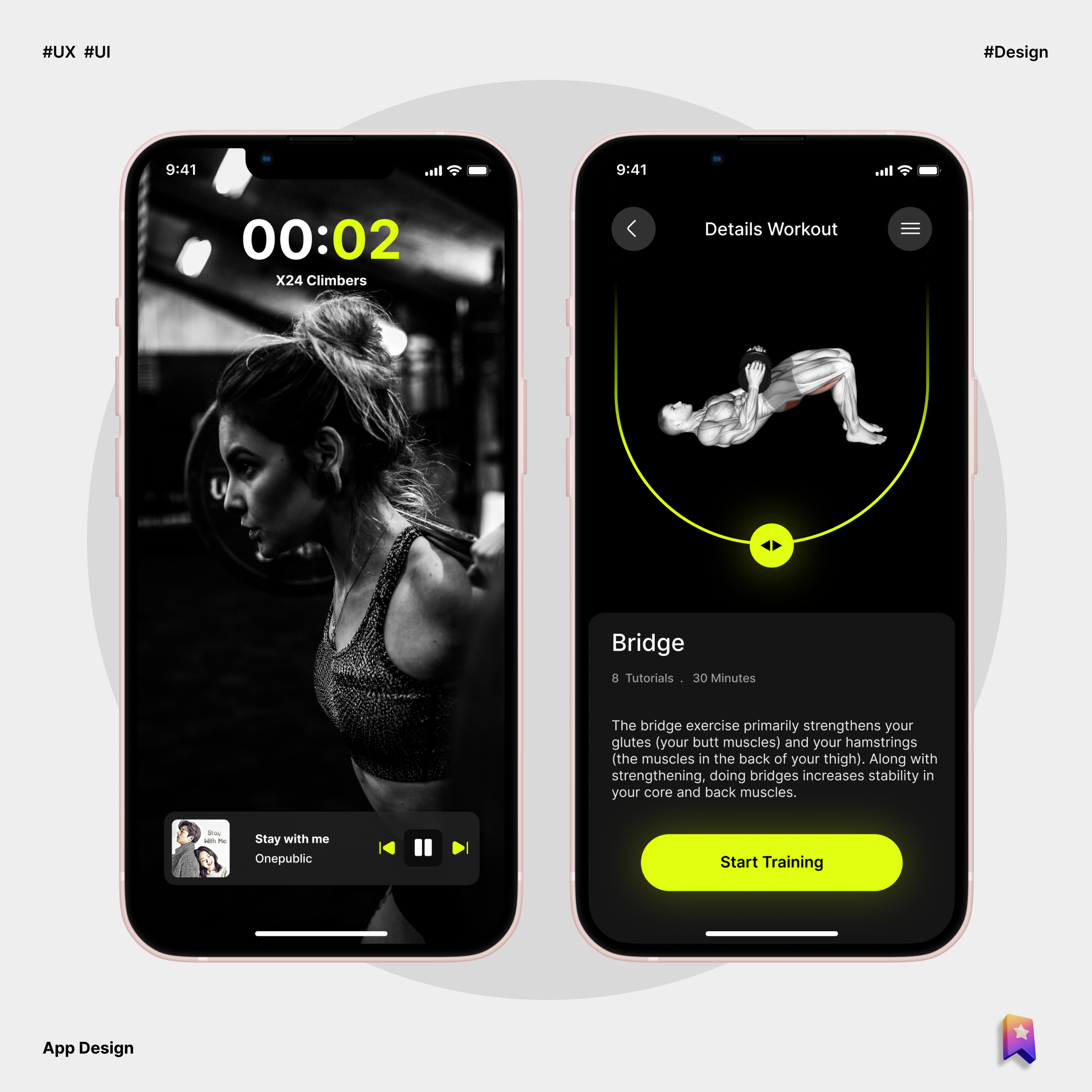 Gym App UI – Stay Fit, Stay Strong by Axewik Technologies on Dribbble