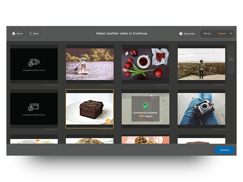 Unsupported Video format, Unsupported Image Format by YuRi Na on Dribbble