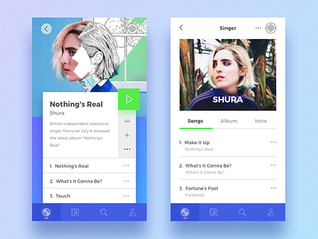Music App 5 by Stan on Dribbble