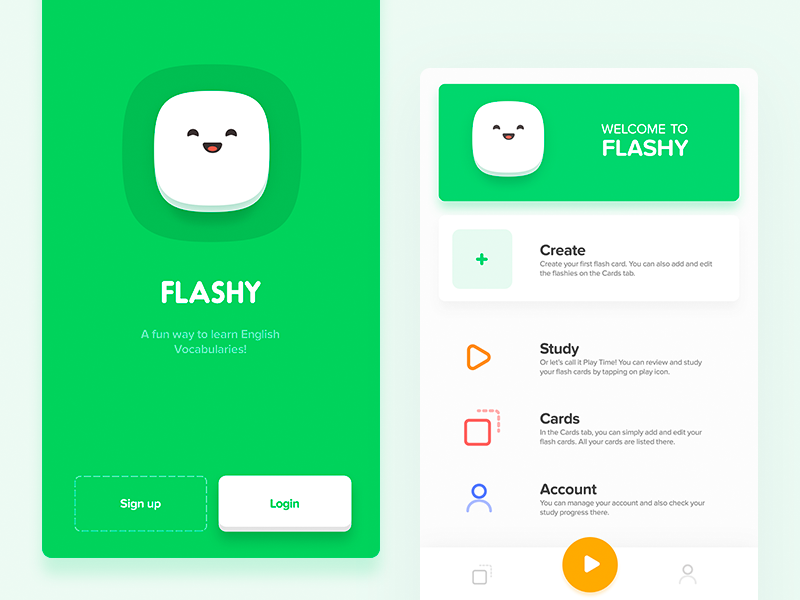 Flashy App by Aryana Shakibaei for White Label on Dribbble
