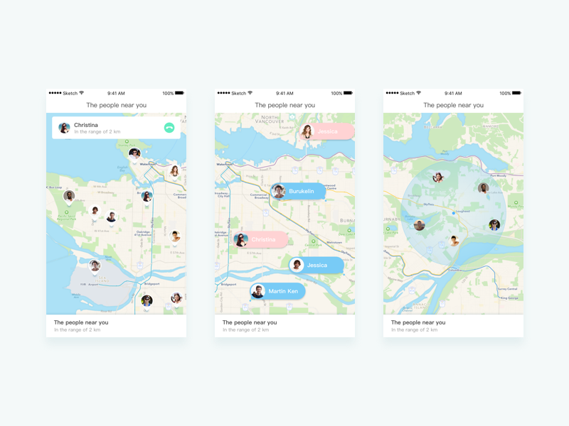 Daily Exercise — Try map series design 03 by mayoudong on Dribbble