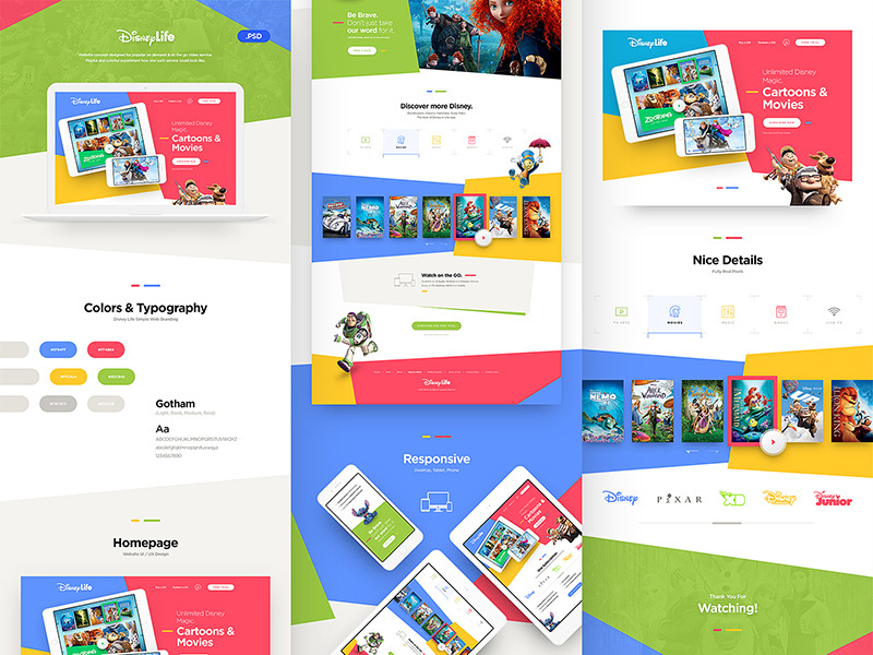 Disney Life on Behance by Miro / DrawingArt on Dribbble