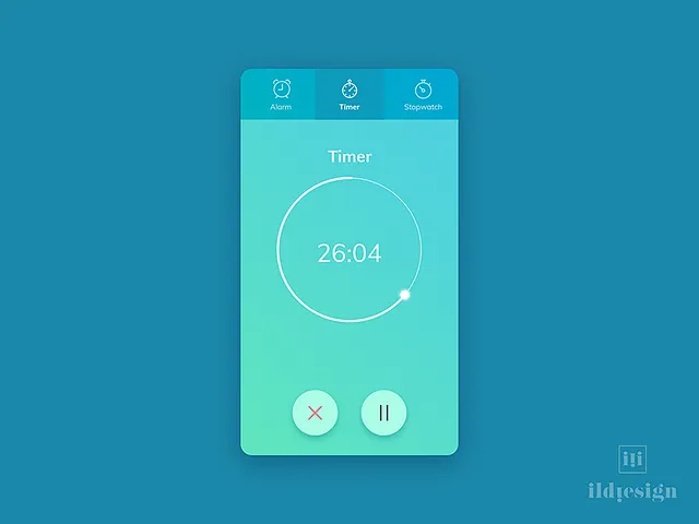 Timer UI designs, themes, templates and downloadable graphic elements ...