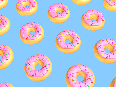 The Official Mandatory Donut by T Bernhoft on Dribbble