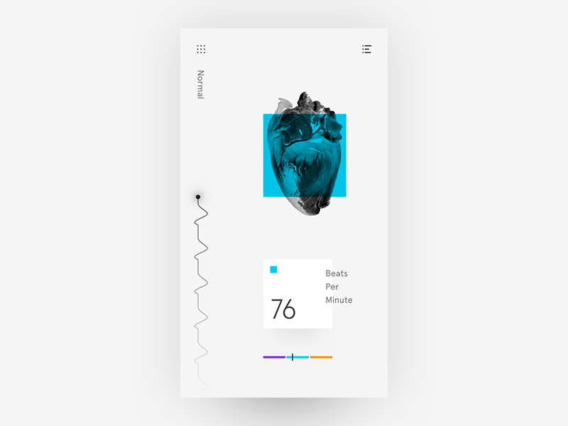 Heart Rate by Antoni Botev on Dribbble