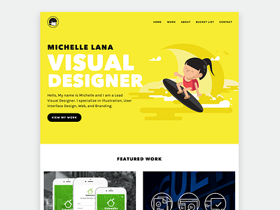 Portfolio Website Redesign designs, themes, templates and downloadable ...