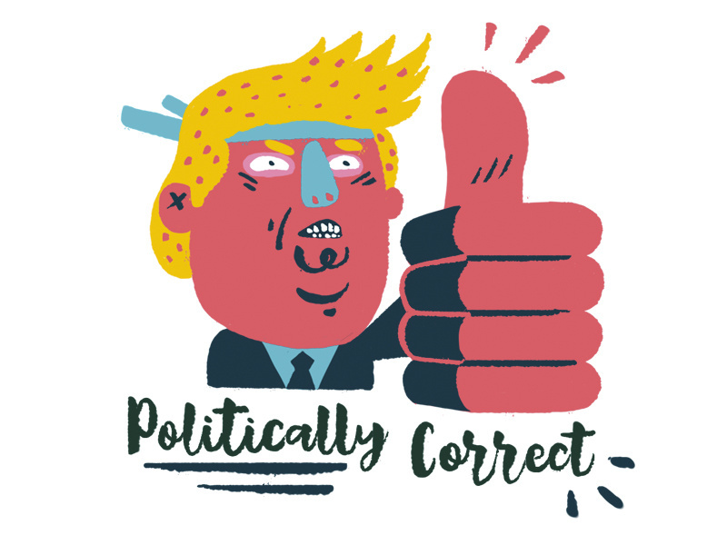 Trump Stickers (Thumb Up) by Murat Kalkavan on Dribbble