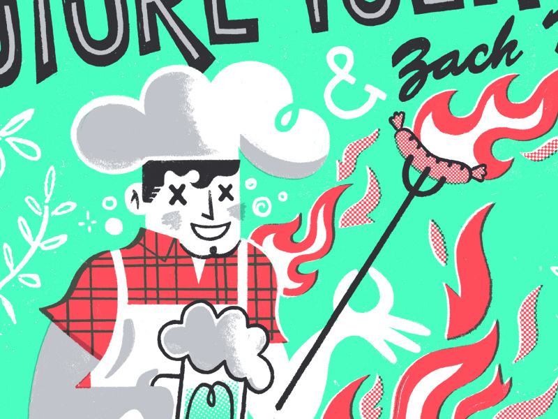 Future Islands Poster by Daniel Hughes on Dribbble