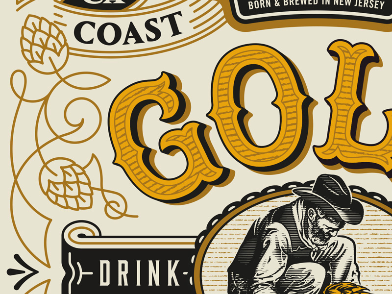 Gold Rush by Scott Greci on Dribbble