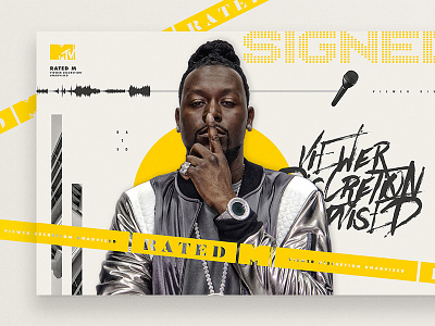 MTV - Rated M - Signed by Sean Morse on Dribbble
