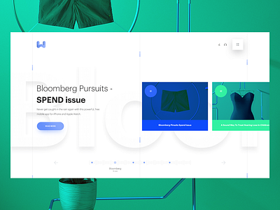 Blog UI designs, themes, templates and downloadable graphic elements on ...