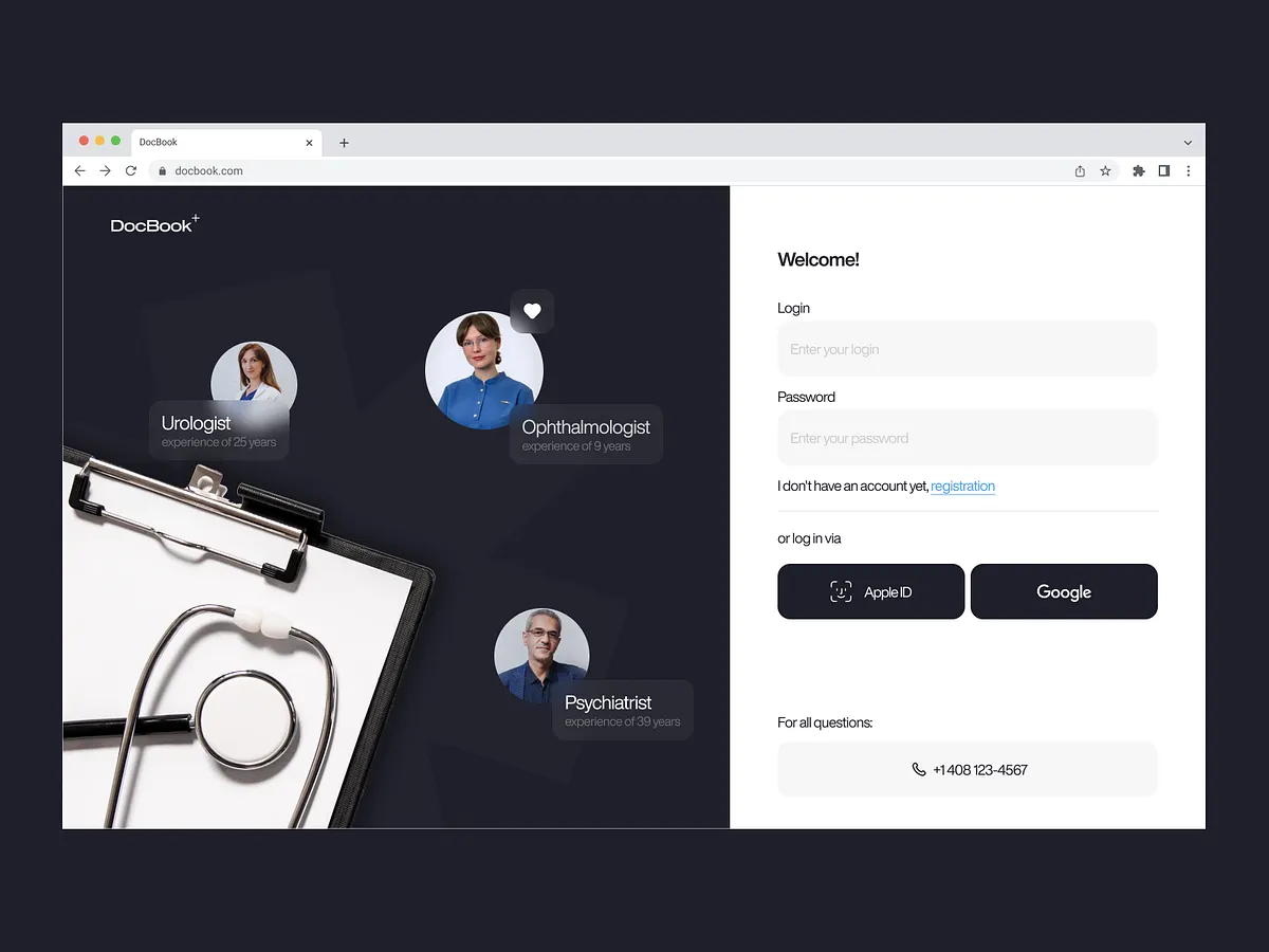 Browse thousands of Patient Registration UI images for design ...