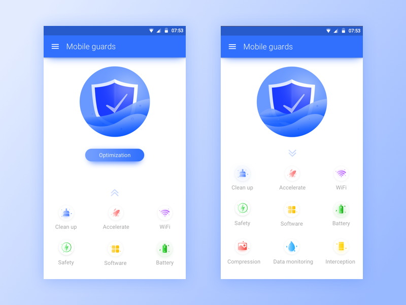 mobile guards by Zorro on Dribbble