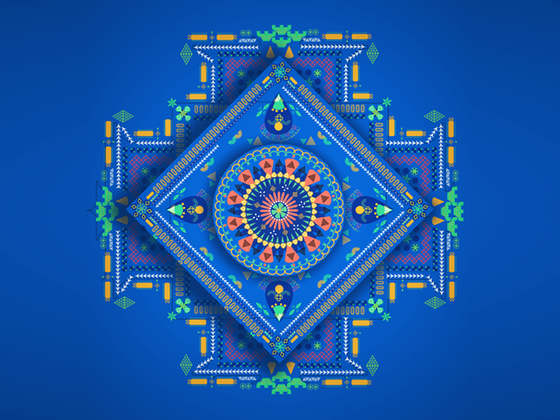Caisson pattern by dongshi on Dribbble