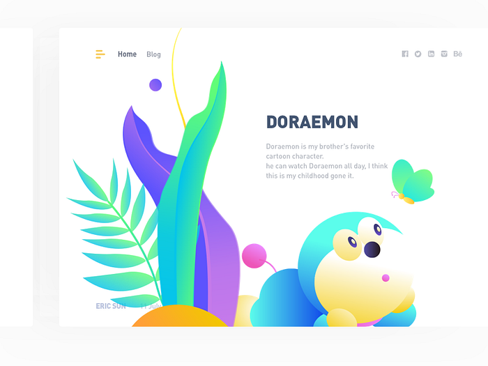 Doraemon by erics for DCU on Dribbble