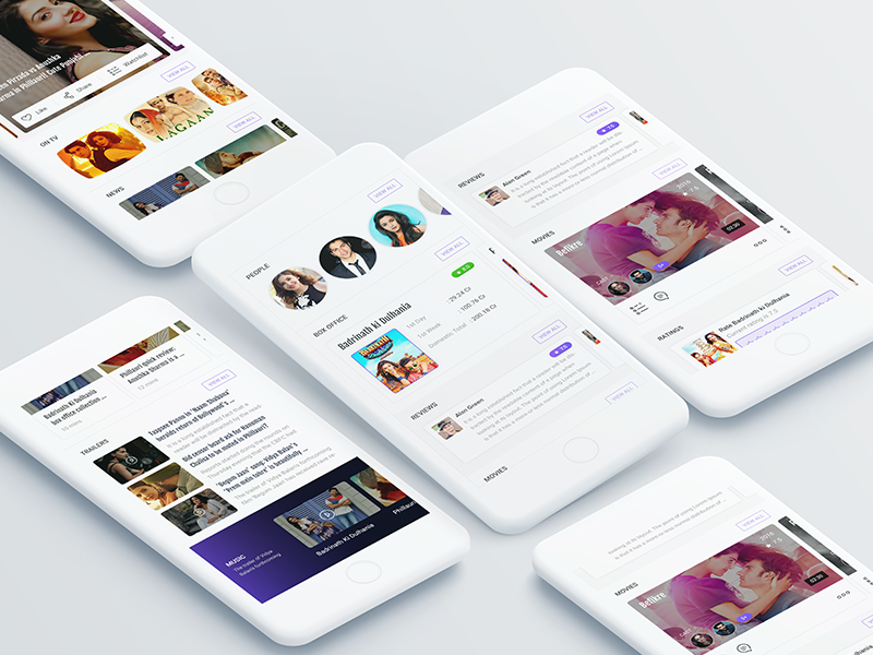 Flickbay App Design by Naresh Bingi on Dribbble