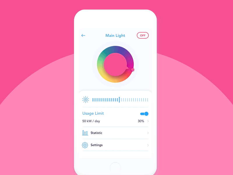 Light Color Picker for E-lam by Olga on Dribbble