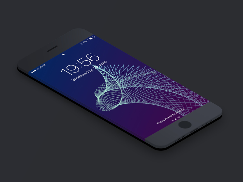Free iPhone 6 & 7 Wallpaper 006 by Rosina on Dribbble