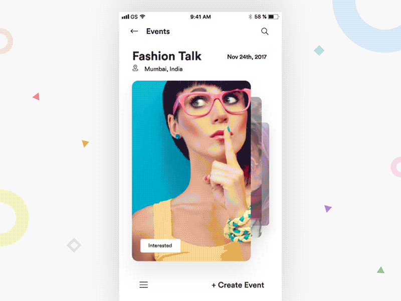Card stack UI interaction by shivani goel on Dribbble