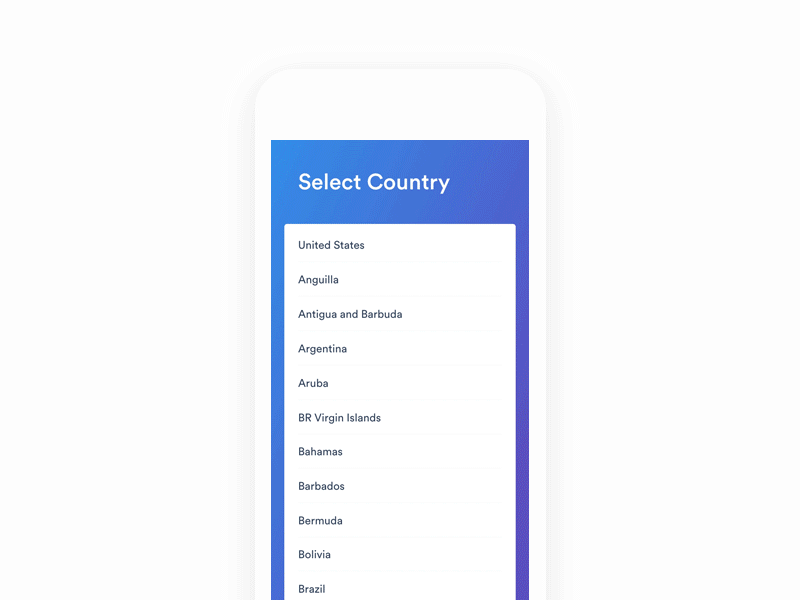Multi level mobile navigation by Abdus Salam on Dribbble