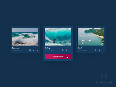 Thumbnail UI Design by Ildiko Gaspar on Dribbble