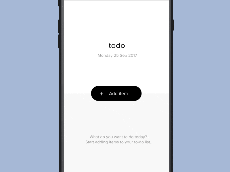 Todo app - concept by Anoop Kumar 🎨 on Dribbble