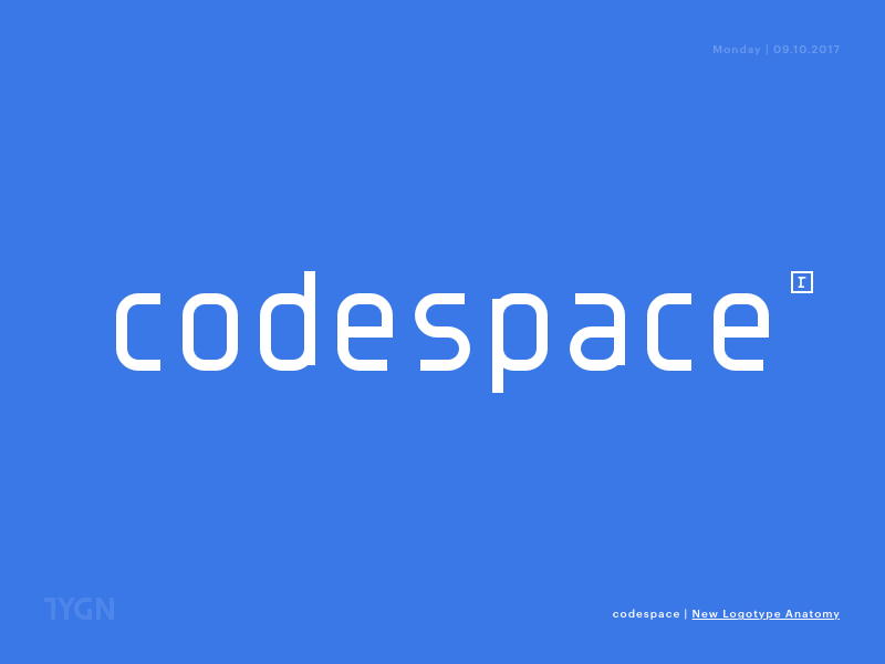 Codespace - New Logotype Anatomy by Taygun on Dribbble