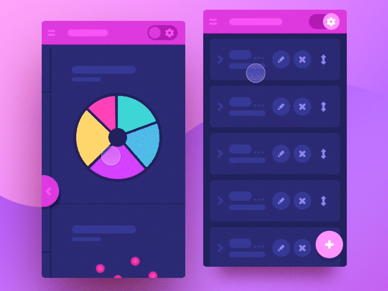 Space/Dashboard Management by Yaro Zubko on Dribbble