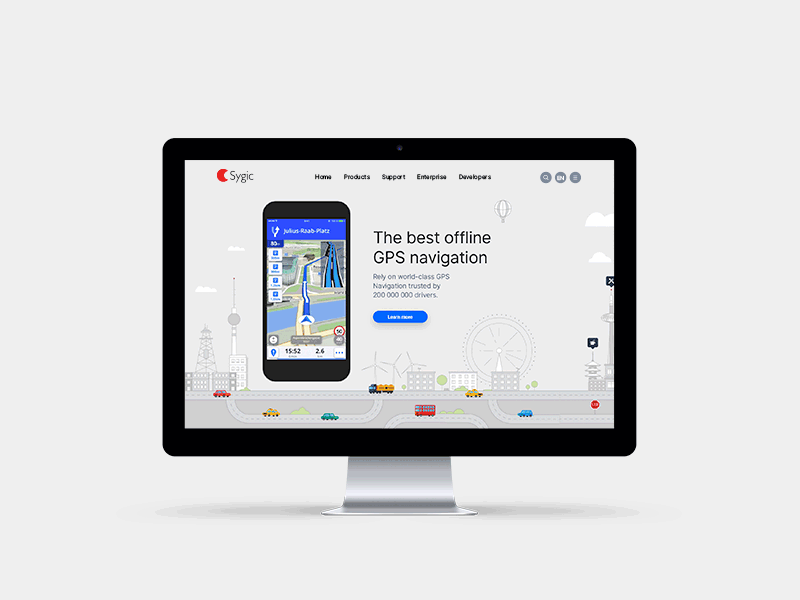 Gps Navigation designs, themes, templates and downloadable graphic ...