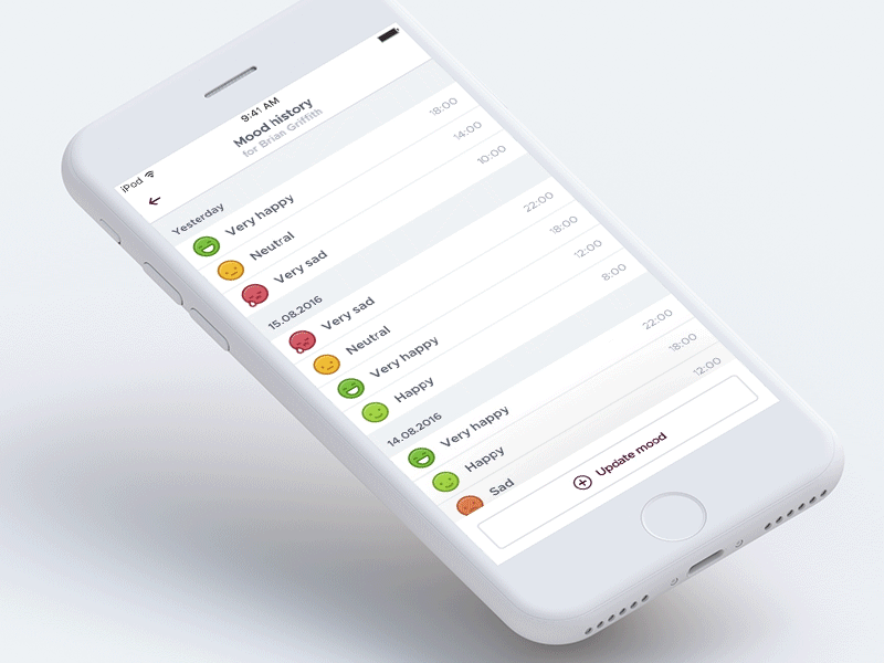 Mobile List designs, themes, templates and downloadable graphic ...