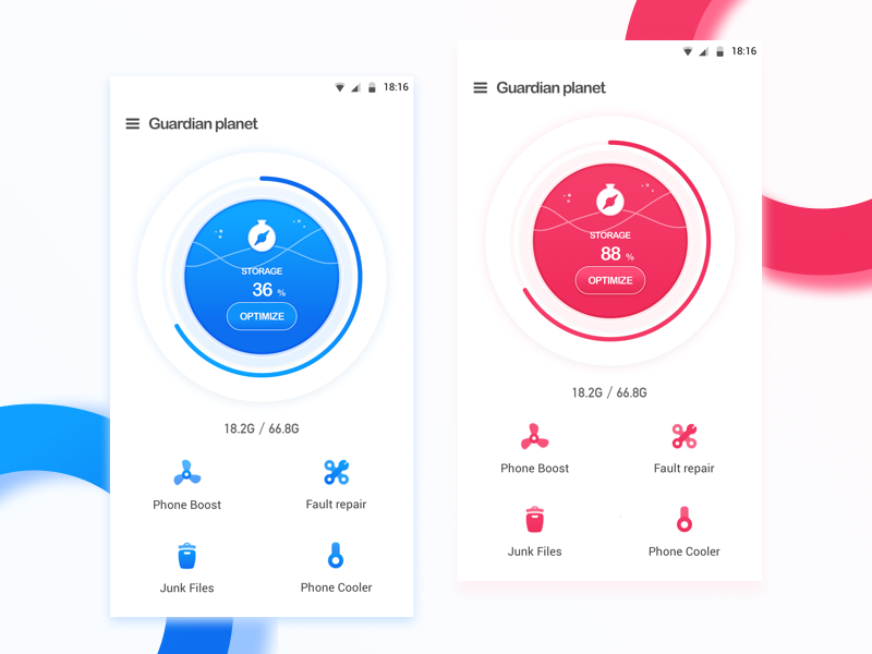 Guardian planet by 王大圣 on Dribbble
