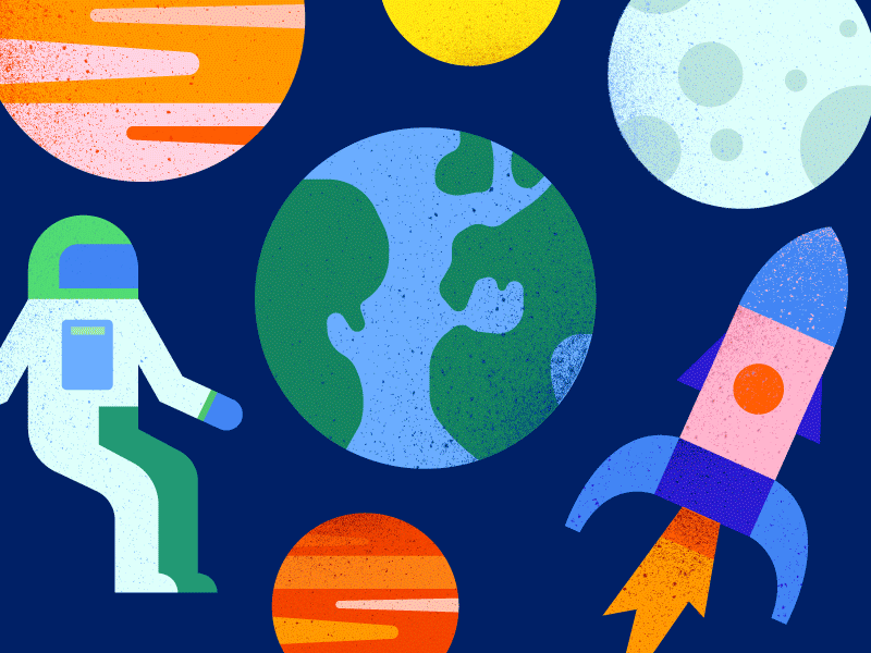 "Assistant for Kids" illustration set by Morgane Sanglier for Google on ...